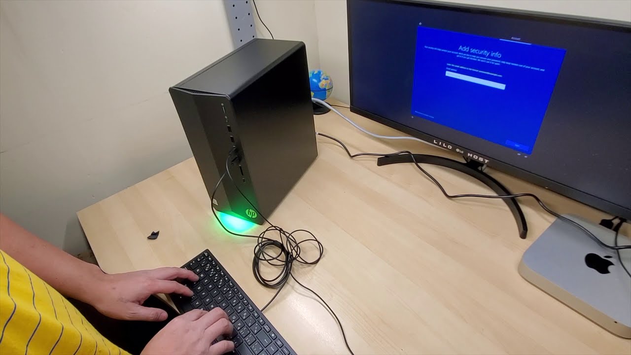HP Pavillion gaming pc - YouTube