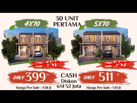 2-STOREY HOUSE FOR 400 MILLION, MAKE YOUR FIRST HOME COME TRUE AT WIDARI RESIDENCES