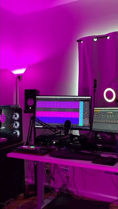 Amazing lights to my studio setup! - YouTube