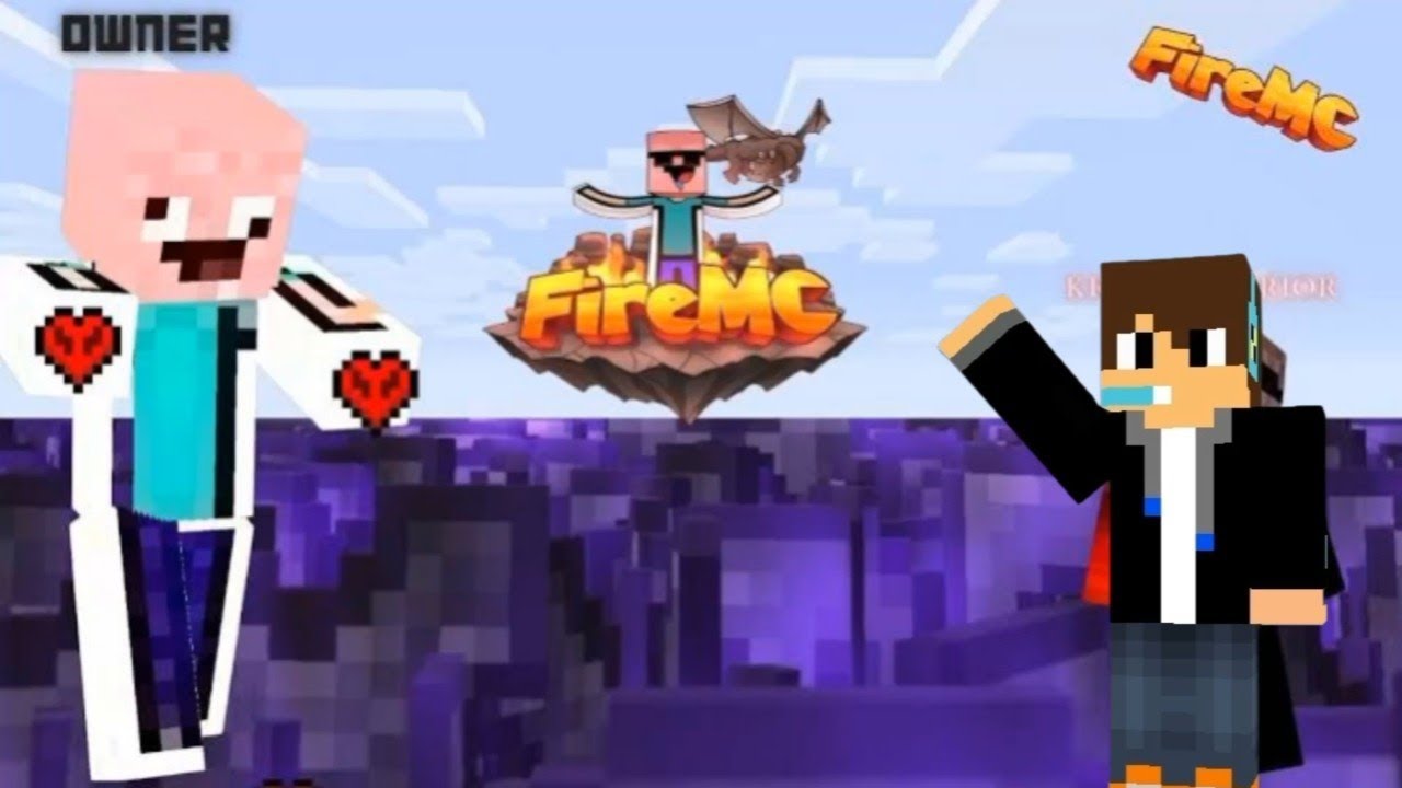Minecraft pocket edition I'm playing fire mc lifesteal smp 😁 - YouTube