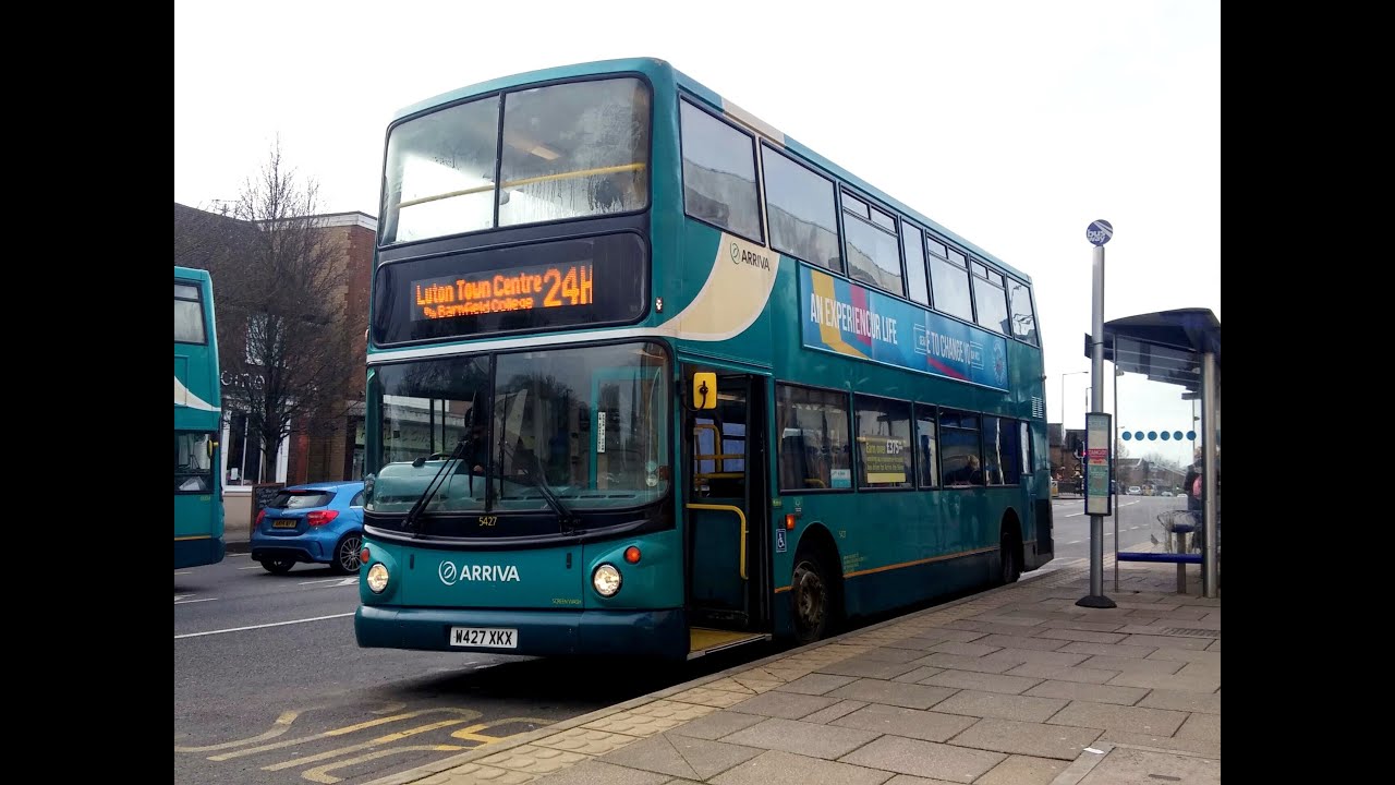 Arriva The Shires Alexander 400 Dennis Trident 5427 W427XKX Route 24H ...