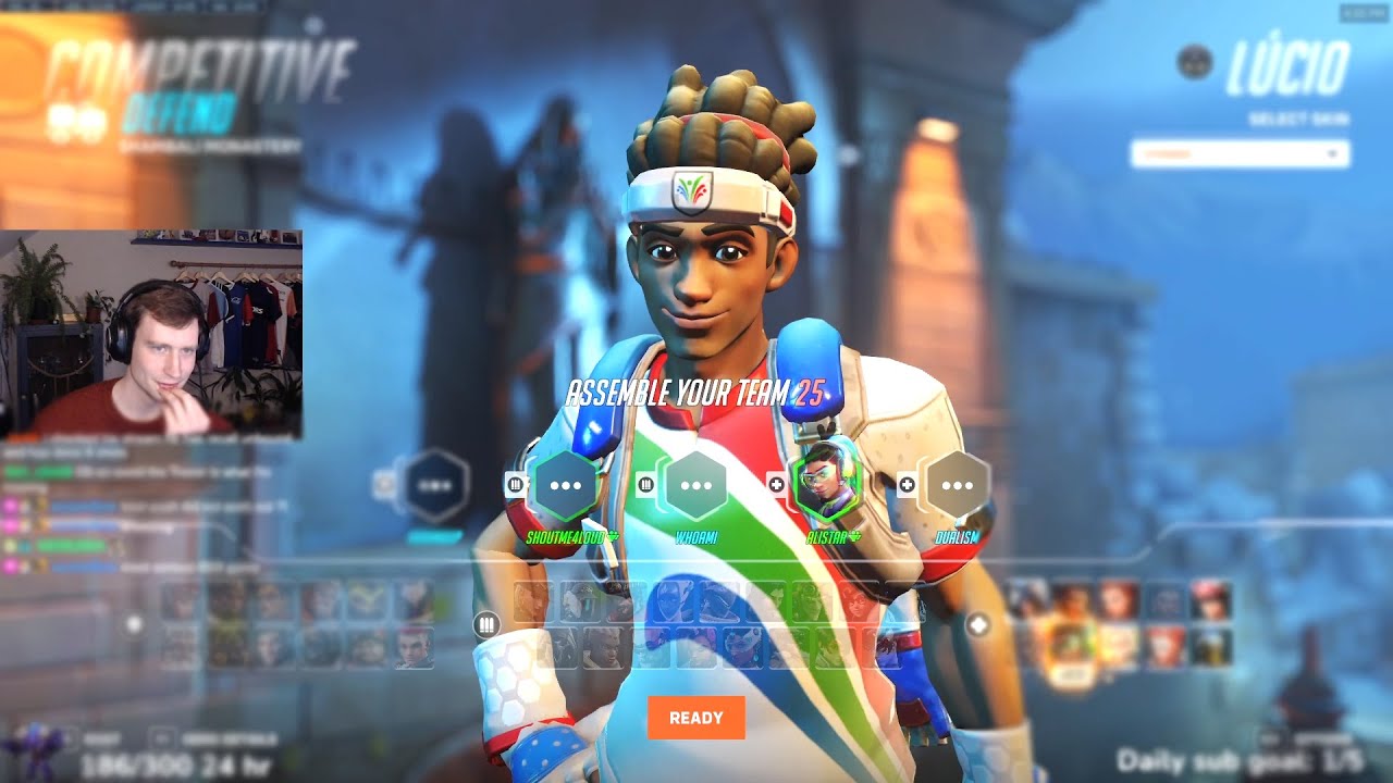 FUNNYASTRO PRO LUCIO GAMEPLAY! [ OVERWATCH 2 TOP 500 SEASON 8 ] - YouTube