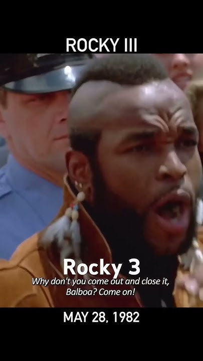 Rocky 3 Mr.T - YouTube