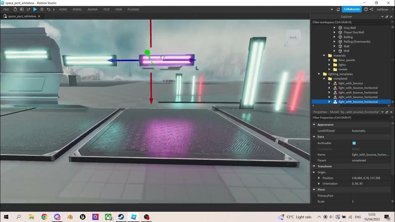 Light Reflection System (Roblox Studio) - YouTube