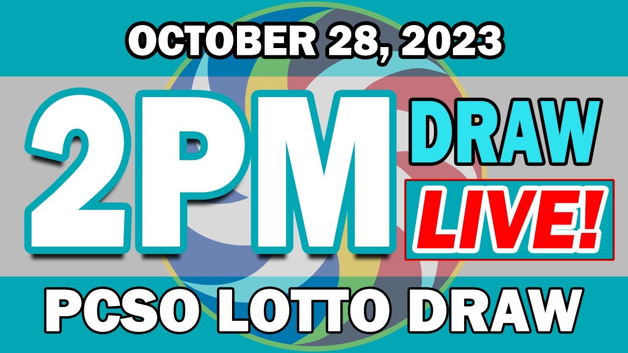 PCSO Lotto result today 2pm live | October 28, 2023 Saturday - YouTube