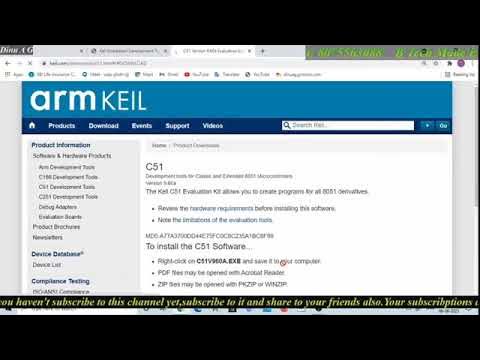 Installation of KEIL Software in detail /Microcontroller Lab ECL 204 || EC 334 || S4/S6 KTU ...
