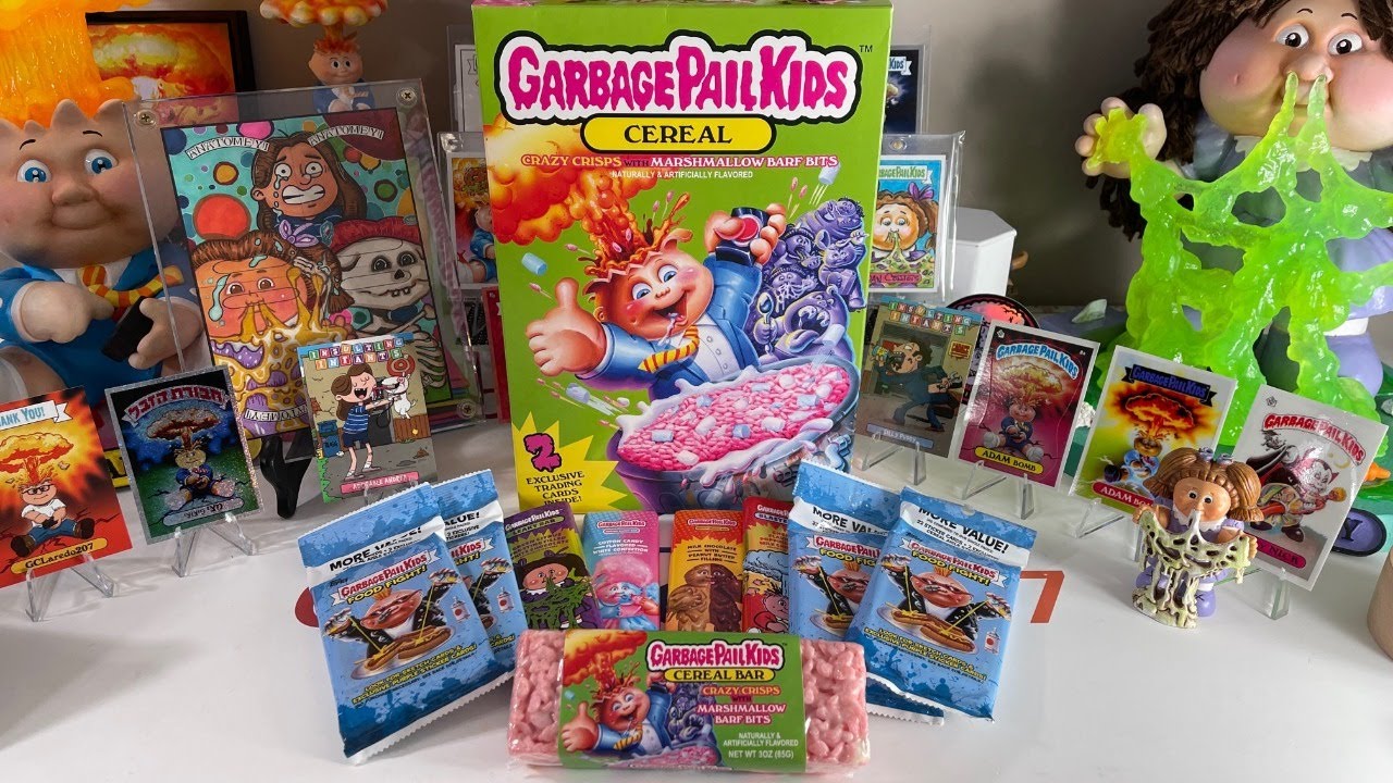 Garbage Pail Kids! Live #32! Taste Tests! Cereal, candy bars, and ...