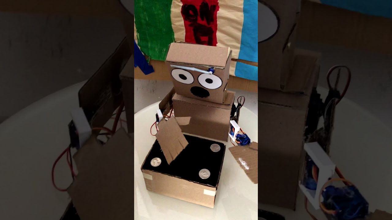 ROBOT performs a coin MAGIC trick?! #shorts - YouTube