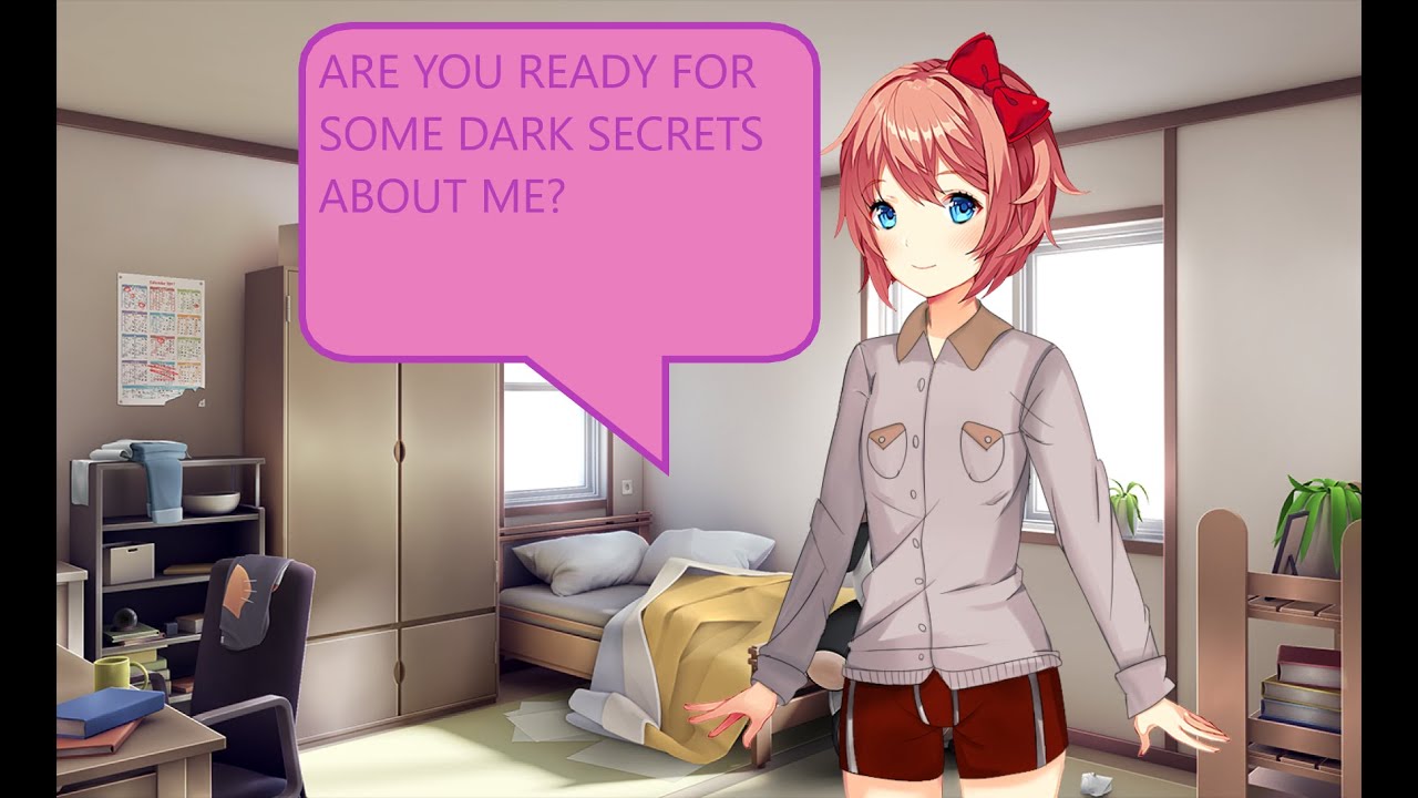 DOKI DOKI LITERATURE CLUB#5 SAYORIS SECRETS - YouTube