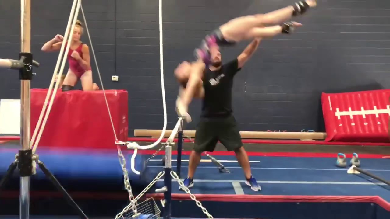 Lane Rodocker 2018- bars, tkatchev work - YouTube