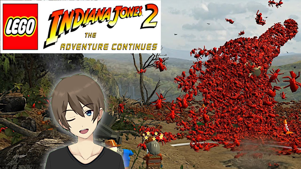 Lego Indiana Jones 2 - Let's Test #07 - Through the Jungle & Giant Ants ...