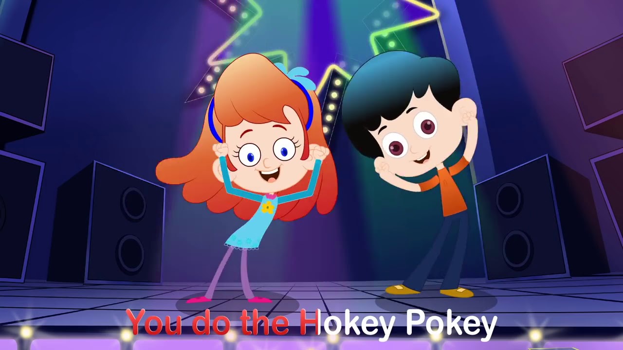 Hokey Pokey Song ¦ Nursery Rhymes by EFlashApps - YouTube
