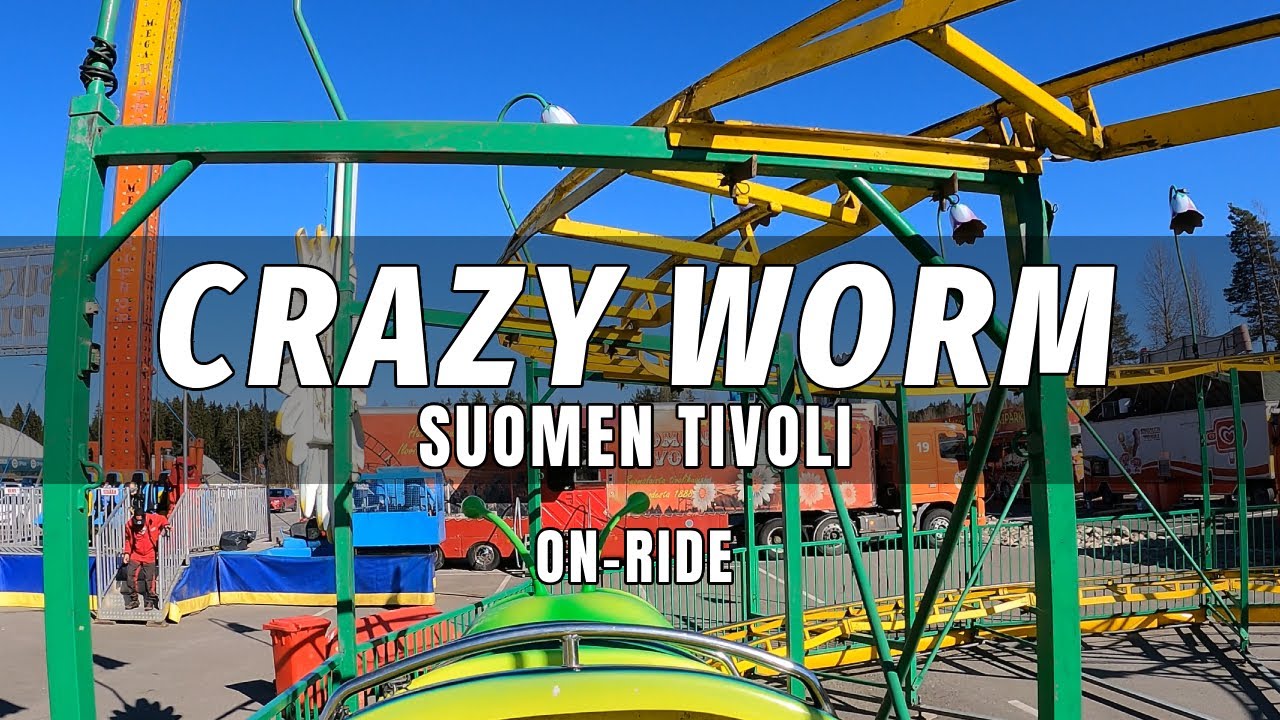 Crazy Worm on-ride POV - Suomen Tivoli - YouTube