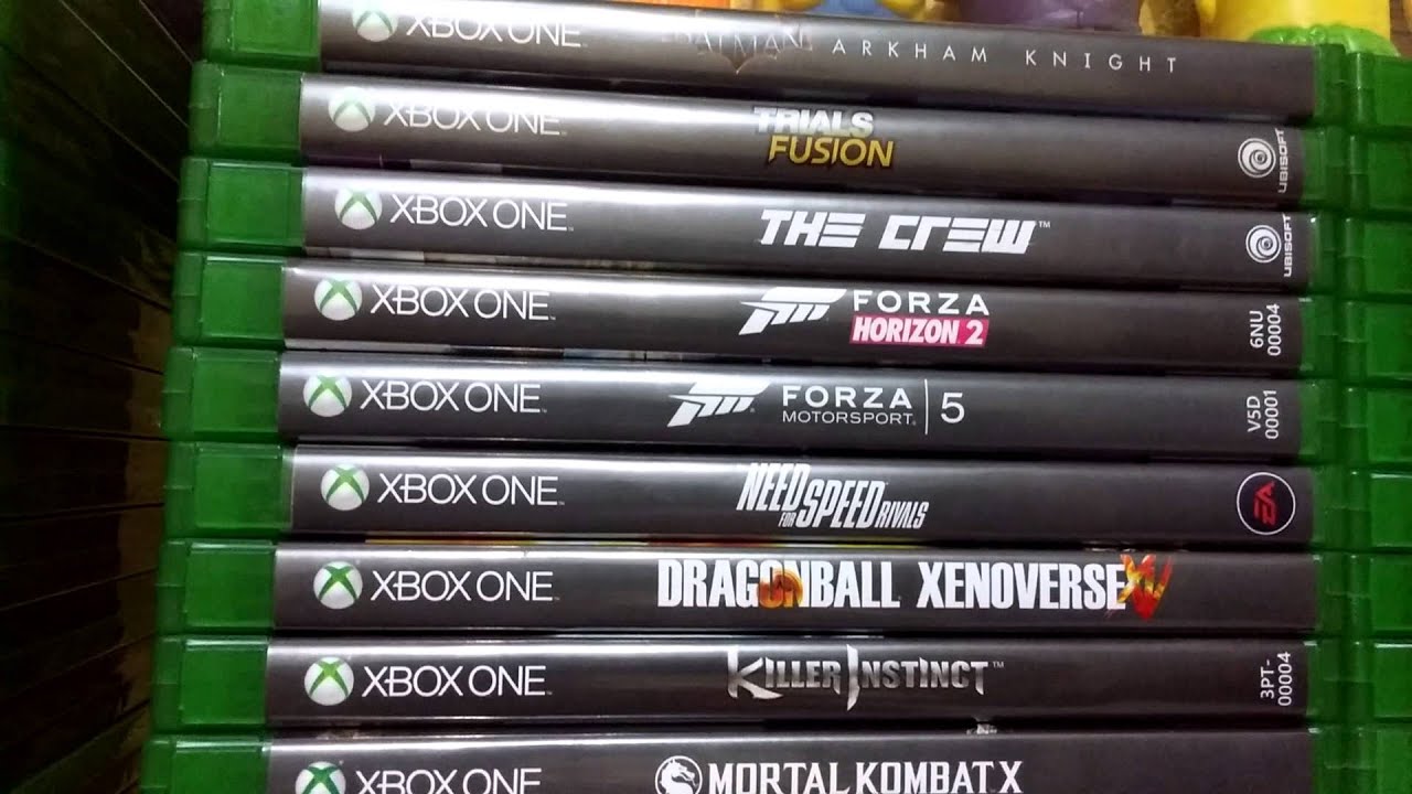 Xbox one Games Collection, coleção de jogos xbox one - YouTube