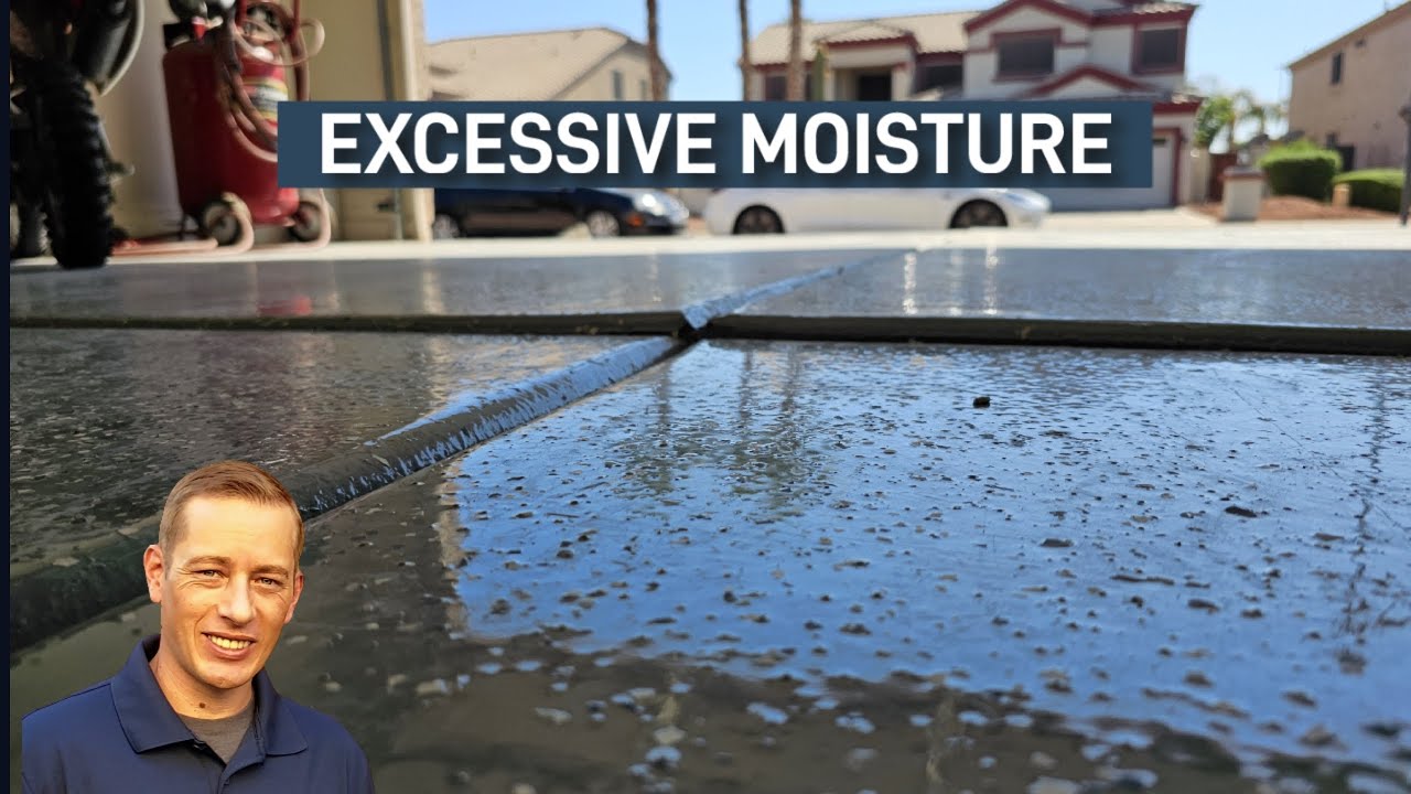 Excessive Moisture Below Your Home | Garage Floor Heaving and Walkway ...