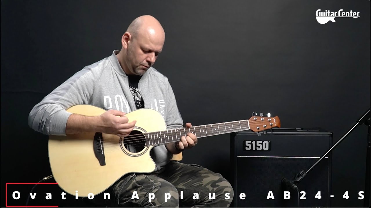 Ovation Applause AB24-4S | TV Guitar Center - YouTube
