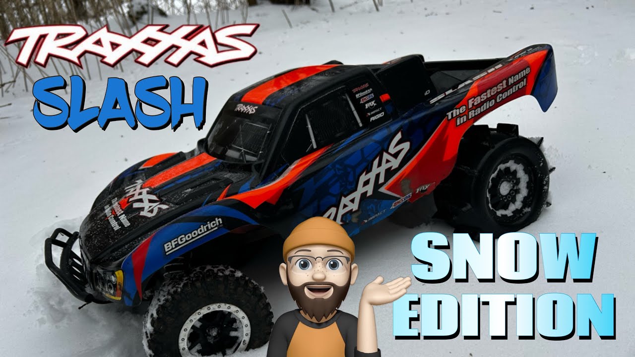 Traxxas Slash: Snow & Slush Adventure! - YouTube