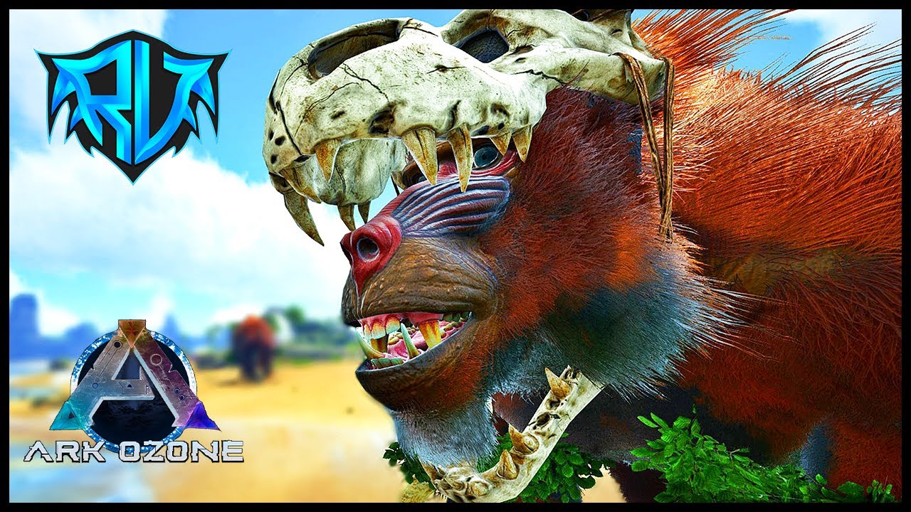 Dinopithecus King!!! | Ark: Survival Evolved Ozone Mod | #6 [MODLU ...