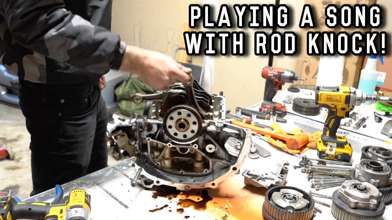 Disassembling the Rod Knocked Subaru Engine! Absolutely Cooked. - YouTube
