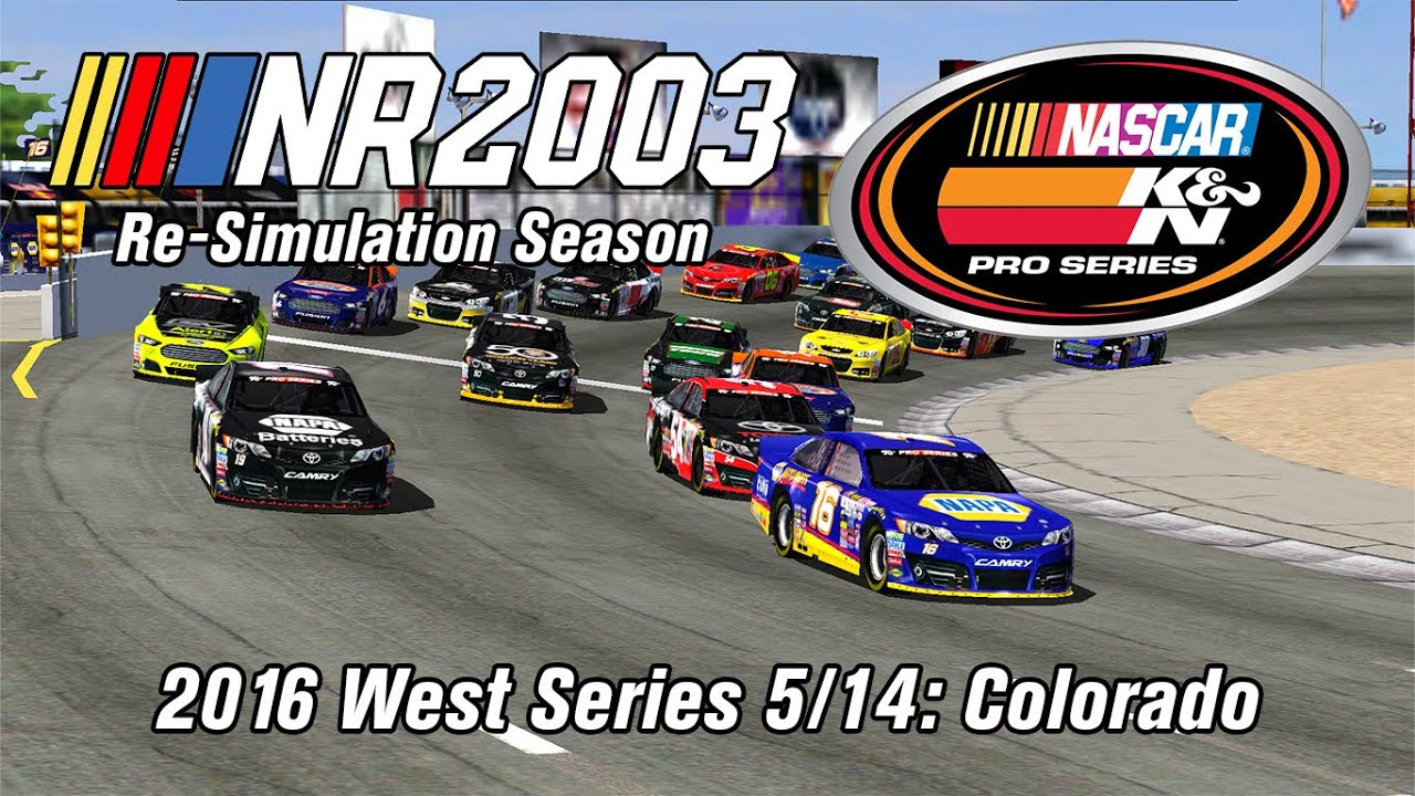 NR2003 Re-Simulation Season: (2016 West) 5/14 Colorado - YouTube