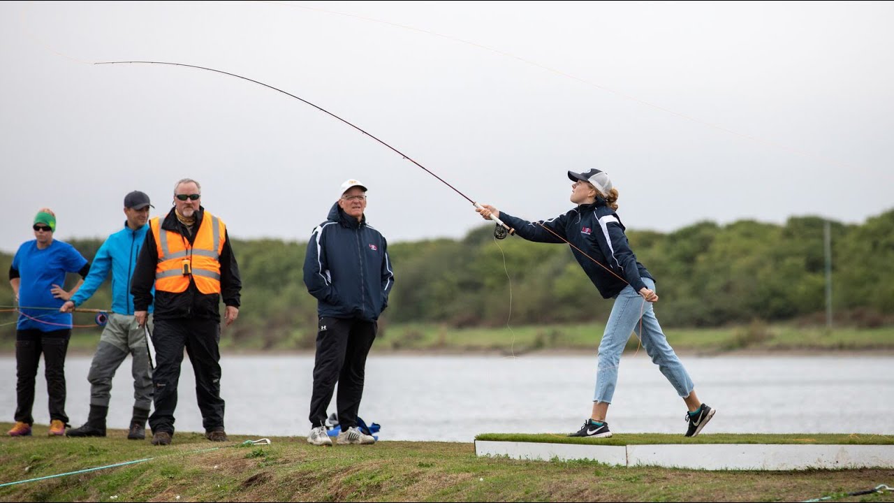 15-year-old is best female fly caster in the world - YouTube