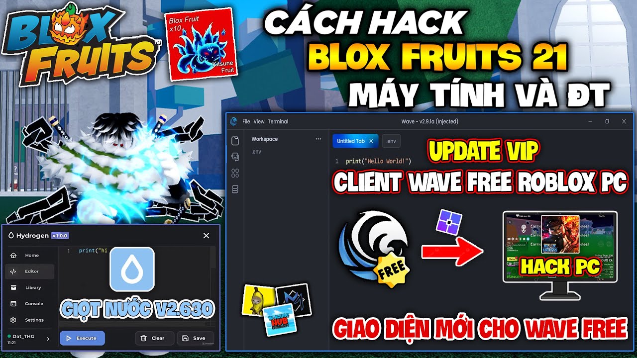 Cách Hack Wave Bản Miễn Phí 100% Cho Roblox Pc, Giao Diện Mới Hack Full ...