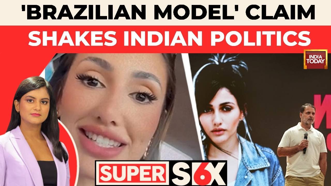 Voter List Row: Rahul Gandhi's 'Brazilian Model' Claim Shakes Indian ...