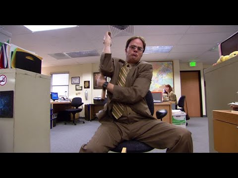 Dwight Schrute's all weapons in The Office #theoffice #dwight # ...