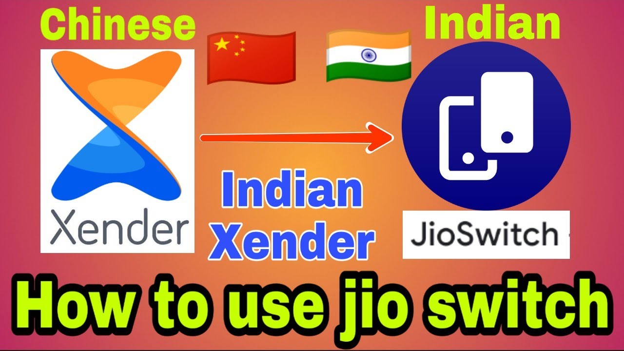 Jioswitch , how to use jio switch ,Indian xender, what is jio switch ...