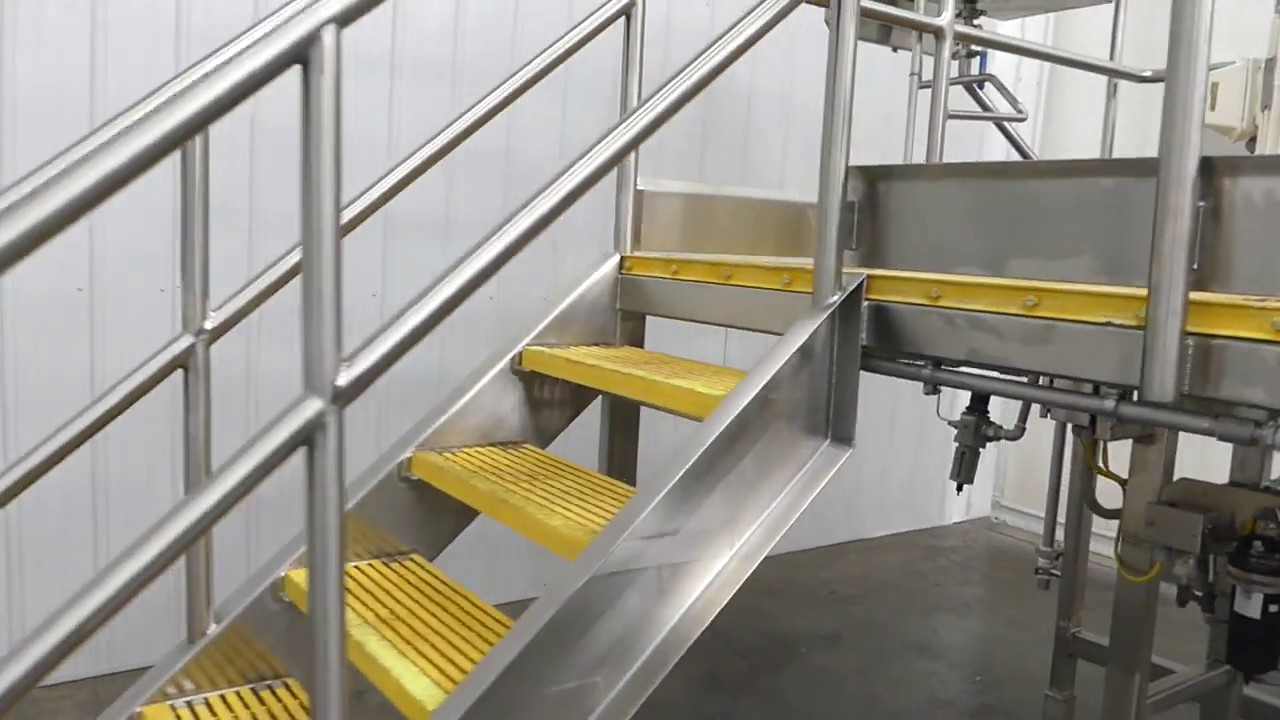 Urschel Comitrol 1700 Grinder with Mezzanine - YouTube