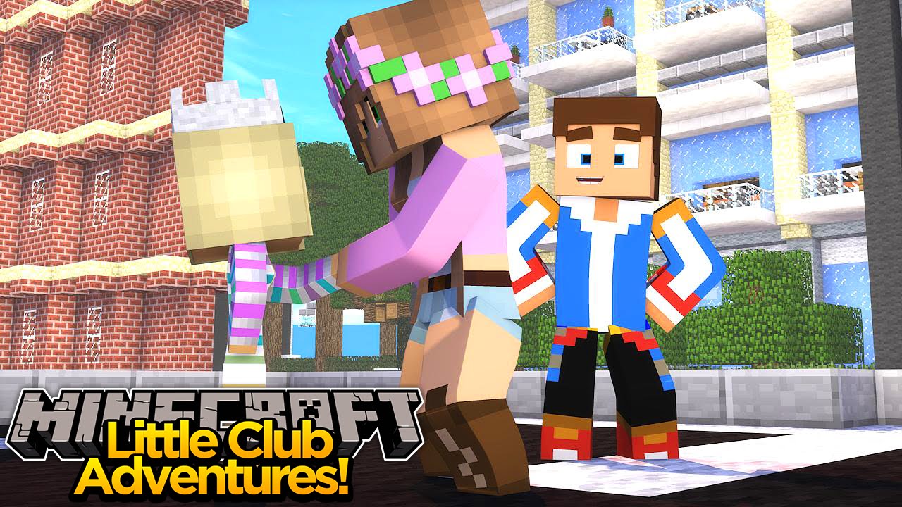 Minecraft Little club Adventures - Little Kelly Meets BABY LEAH ...