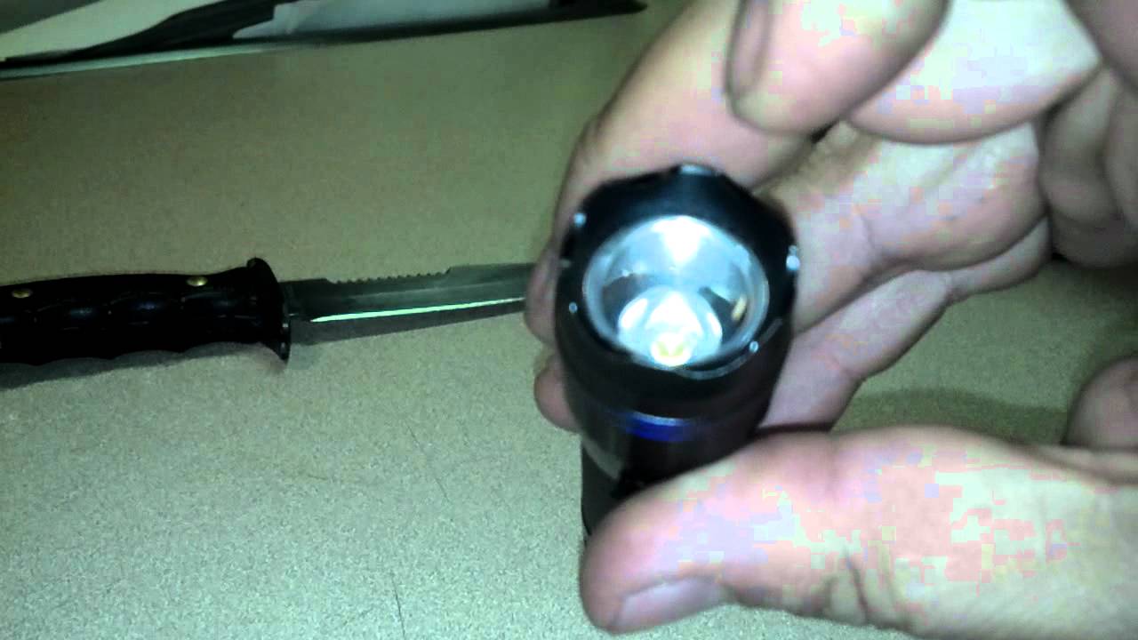 Product Review - Nebo Blueline flashlight - YouTube
