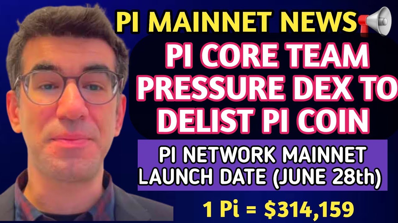 PI MAINNET NEWS: PI NETWORK PRESSURE DEX TO DELIST PI | PI NETWORK NEW ...