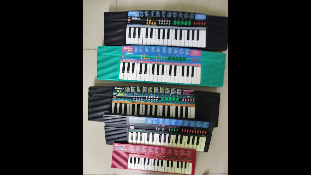 Casio SA-21/ SA-41/SA-11/SA01 100 tones for band function party - call ...