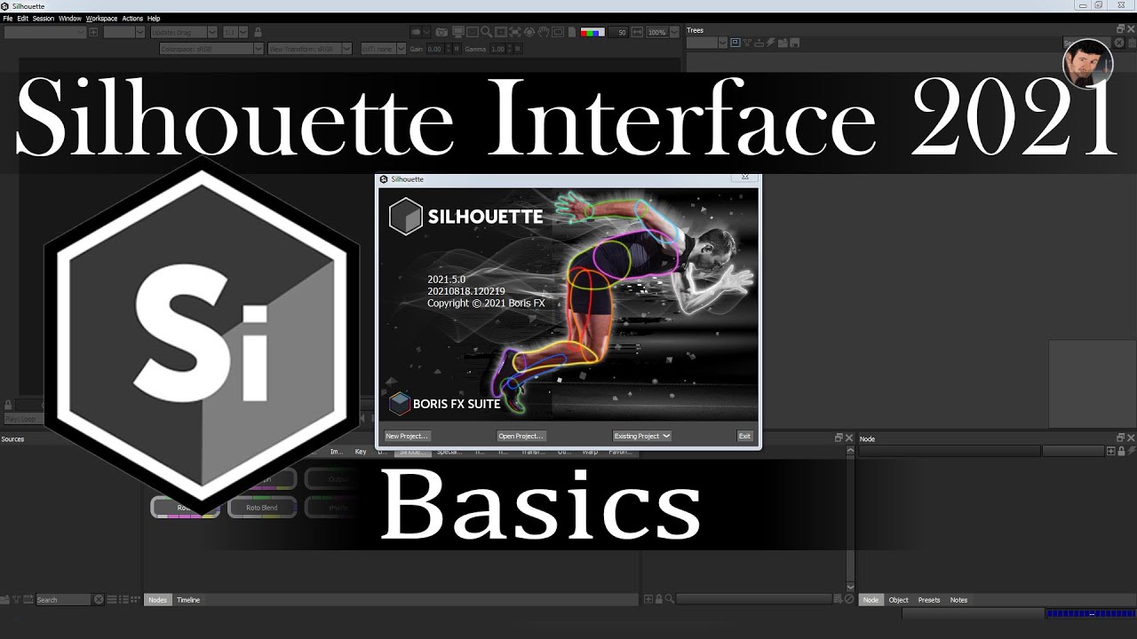 Silhouette 2021 Basic interface - YouTube
