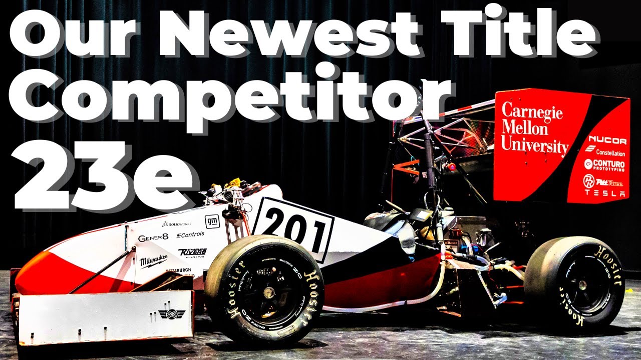 Carnegie Mellon Racing 23e Unveiling - YouTube