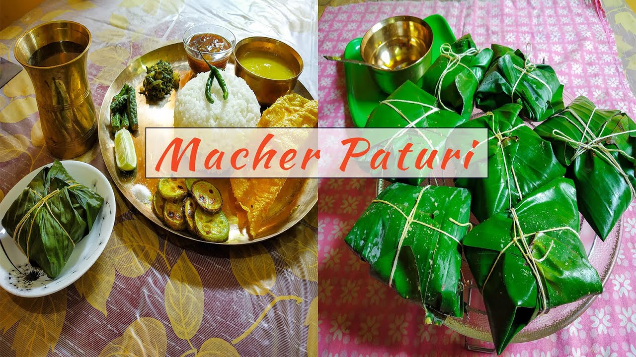 Mach Paturi in Microwave | Fish Paturi Recipe in Bengali | Amader ...
