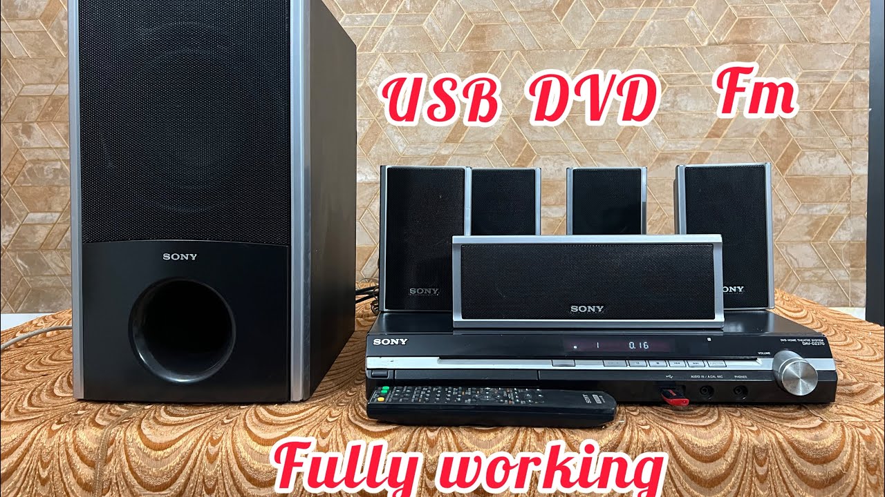Sony home theatre DAV-DZ270 (sold out in Bareilly) - YouTube