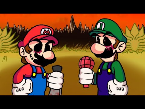 Fnf Defeat But It's Mario.exe Reskin (old) And Luigi.exe - Youtube