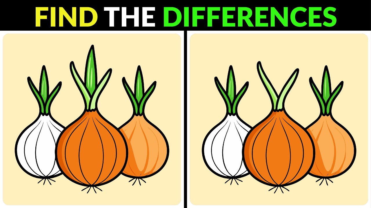 Can You Find All the Differences? Test Your Brain with Fun 'Spot the ...
