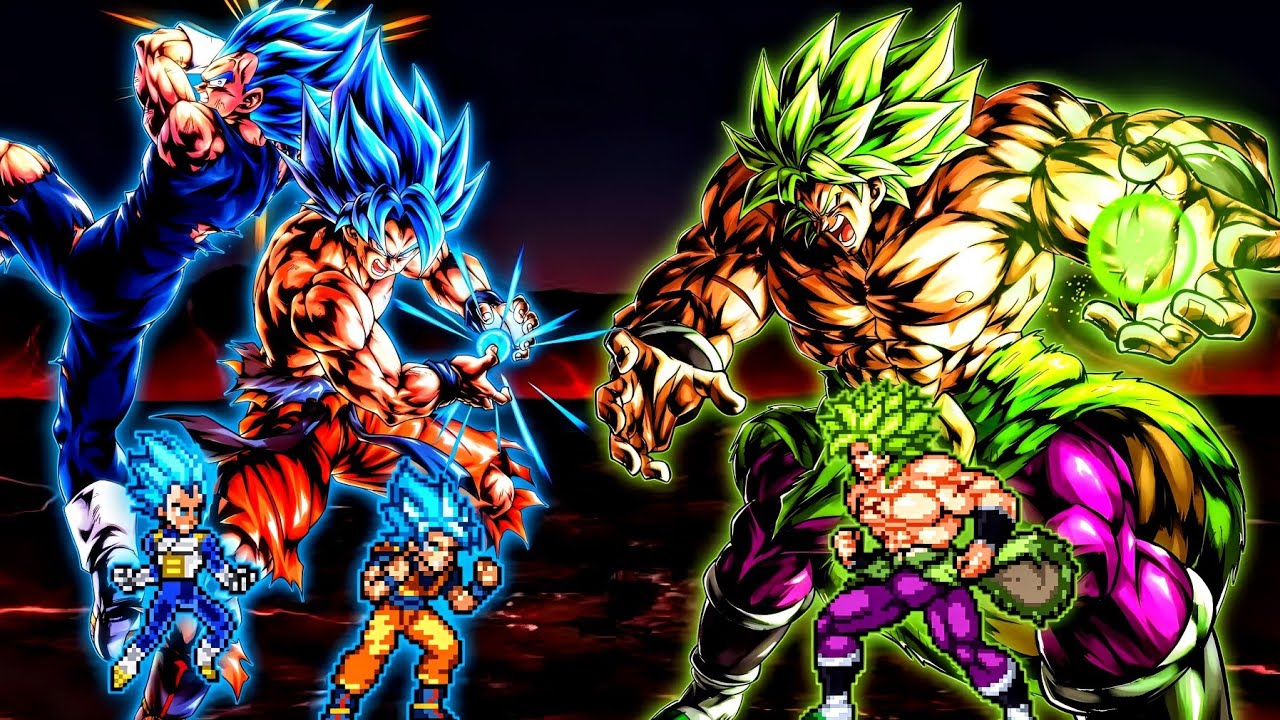 Fusion Vegito (Goku & Vegeta) OP (New) VS Broly DBS OP in Jump Force ...