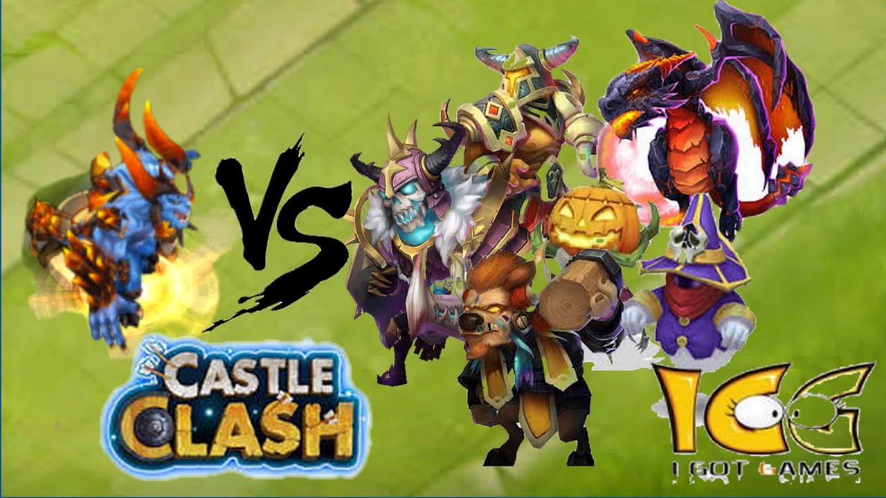 Castle Clash.(Destroyer on Act) Part 2 - YouTube