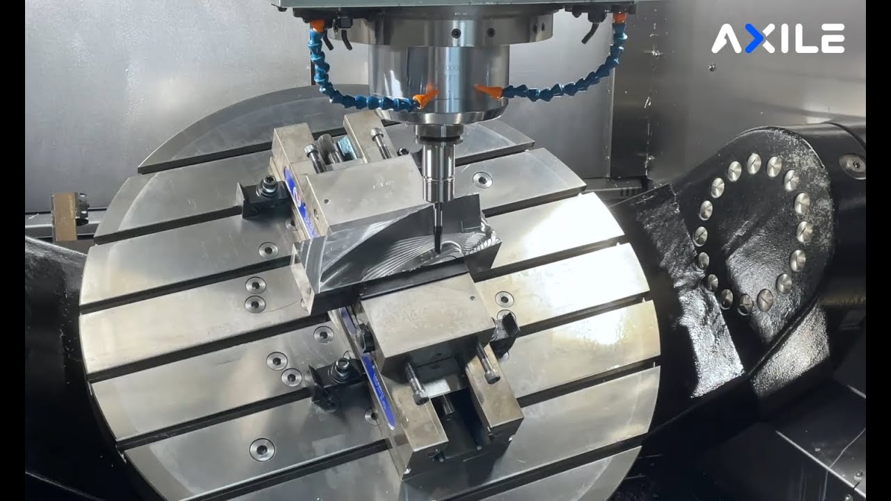 AXILE G8 Machining - Single blade - YouTube
