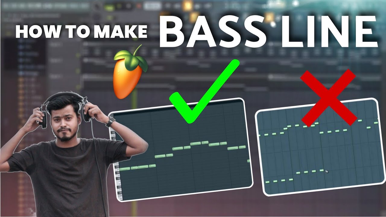 HOW TO MAKE BASS LINE IN FL STUDIO PRO TO NOOB || for beginners - YouTube