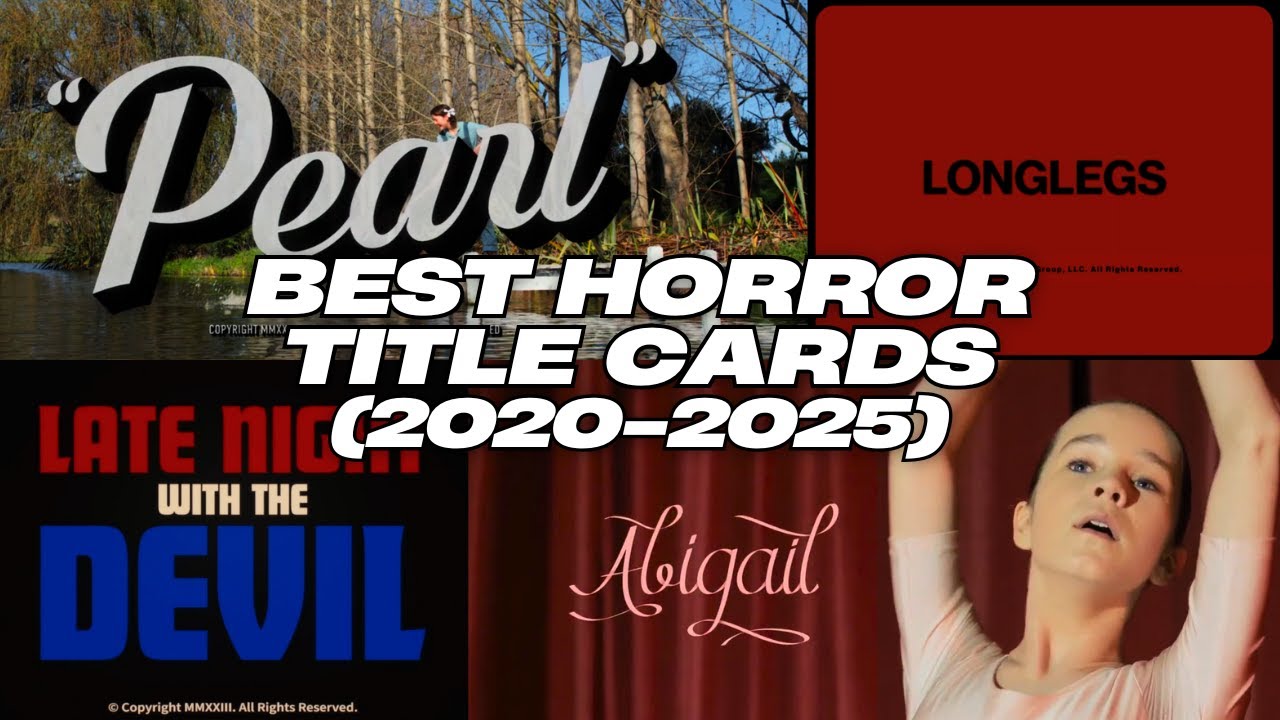 Best Horror Movie Title Cards of the 2020's (Part 2) - YouTube