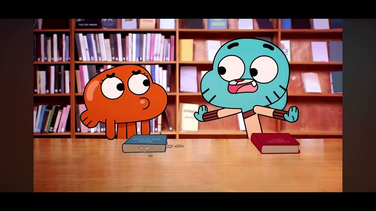 Gumball studying clip - YouTube