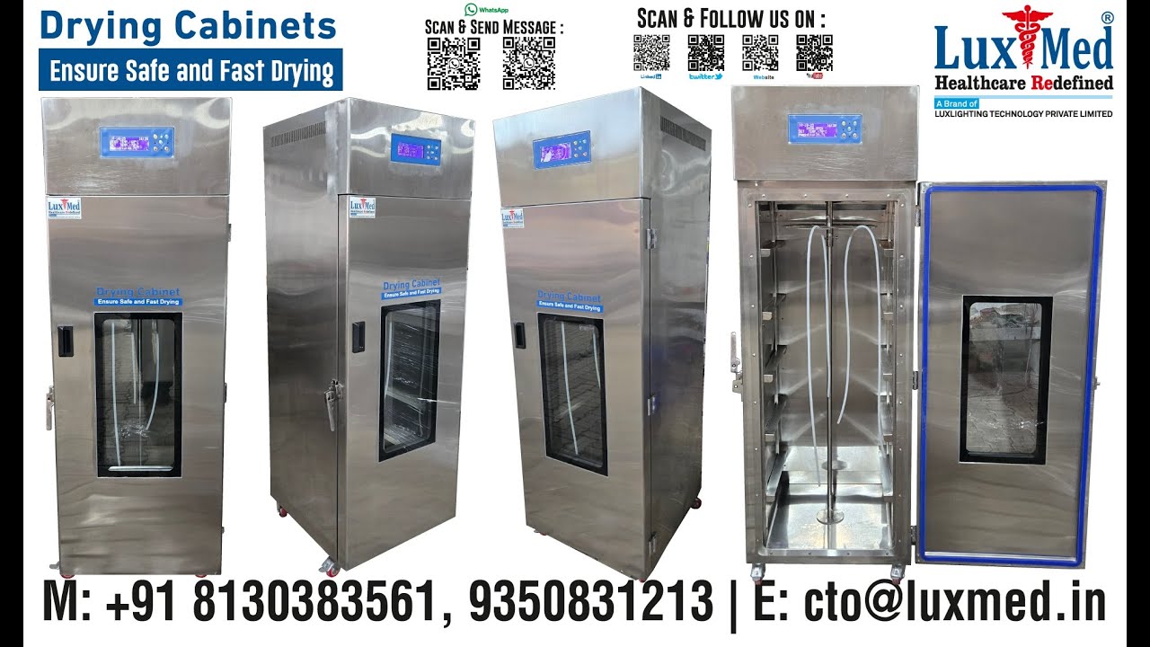 LuxMed® Drying Cabinet -Ensure safe and fast Drying , for Hospital CSSD ...