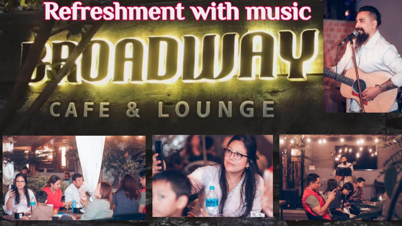 BroadWay Cafe Live Concert With Family|celinazvlog #Damak #broadway # ...
