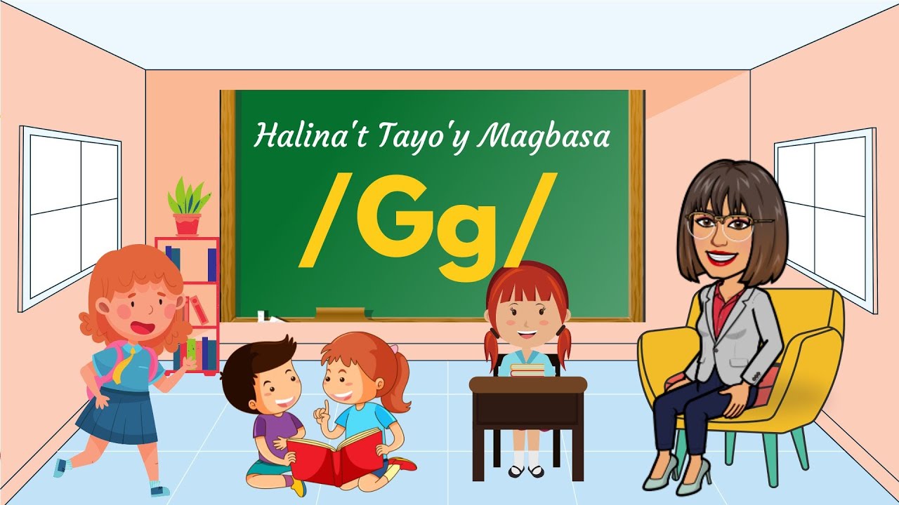 Pagsasanay sa Pagbasa ng mga Salita na may Huling Tunog /Gg/ - YouTube
