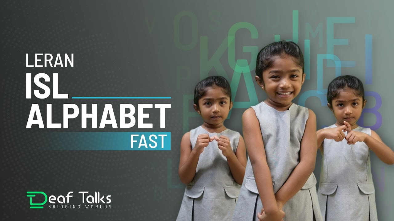 Learn Indian Sign Language Fast with Deaf Talks | Sign Language Day ...